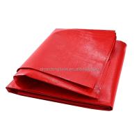China Custom Insulated Printed Ground Poly Tarps 2m-100m Width HDPE Outdoor Protection Plaid Style for sale