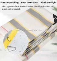 China Waterproof Heavy Duty PE Tarpaulin 2-12m Width 60-250gsm for Agriculture Industrial Cover for sale