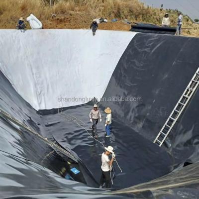 China HDPE Geomembrane 1.5mm Fish Pond Liner UV Resistant Waterproof for Aquaculture for sale
