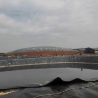 China HDPE Geomembrane 1.5mm Fish Pond Liner UV Resistant Waterproof for Aquaculture for sale