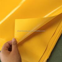 China PVC Waterproof Tarpaulin 300gsm-1400gsm Heavy Duty for Outdoor Covering for sale