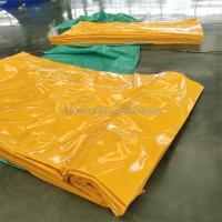 China 300gsm-1400gsm Green PVC Tarpaulin Waterproof UV Resistant Heavy Duty Cover for sale