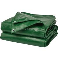 China PVC Tarpaulin Fabric 350-750gsm Waterproof Awning Cover 2m-50m Width Heavy Duty for sale