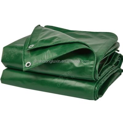 China PVC Tarpaulin Fabric 350-750gsm Waterproof Awning Cover 2m-50m Width Heavy Duty for sale