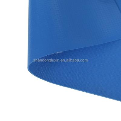 China UV Resistant PVC Tarpaulin 0.8mm-1.50mm Thickness 500D 200D Yarn Count Waterproof Heavy Duty for sale