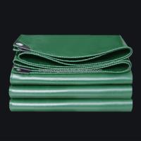 China Medium Weight Polyester Coated Fabric Roll 350-750gsm for Awning Waterproof PVC Tarpaulin Tarp for sale