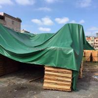 China Heavy Duty PVC Tarpaulin Rain Cover Waterproof 280-960gsm for Camping Shelter for sale