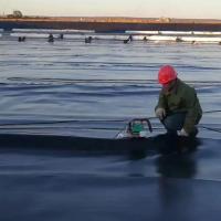China HDPE Geomembrane Pond Liner 0.75mm-3mm for Fish Farming and Landfill for sale