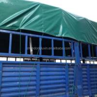 China 2m-100m Width Waterproof PVC Coated Polyester Fabric Tarpaulin for Multiple Materials for sale