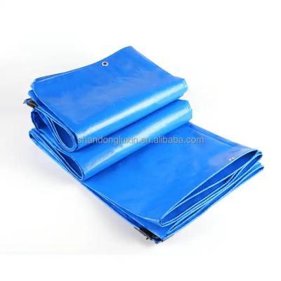 China UV Customized PE Tarpaulin Heavy Duty Outdoor Waterproof Tarpaulin 50-300gsm LDPE Coating for sale