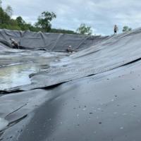 China HDPE Geomembrane 1.5mm Waterproof Liner for Landfill Dam Pond Impermeable for sale