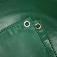 China 500D 200D Yarn Count PVC Tarpaulin Fabric Waterproof Heavy Duty 0.8mm 1.50mm Thickness for Truck Cover for sale