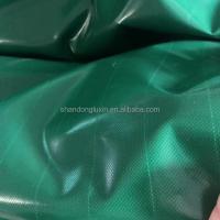 China 500D 200D Yarn Count PVC Tarpaulin Fabric Waterproof Heavy Duty 0.8mm 1.50mm Thickness for Truck Cover for sale