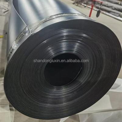 China HDPE Geomembrane 0.5mm Fish Shrimp Pond Lining Waterproof Impermeable UV Resistant for sale