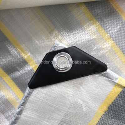 China PE Tarpaulin Waterproof Sun Proof Cover 2-12m Width 60-250gsm for Industrial Outdoor Use for sale