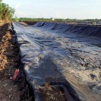 China HDPE Geomembrane 1.5mm Textured for Landfill and Fish Farming Liner for sale