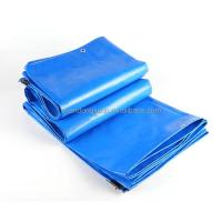 China Coated PE Tarpaulin Heavy Duty Waterproof Tarp 50-300gsm HDPE Woven for Outdoor Protection for sale