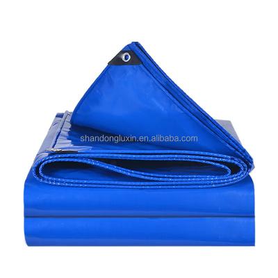 China Waterproof Camping Tarpaulin 840D-1300D Yarn Count 2m-100m Width PVC Coated Heavy Duty for sale