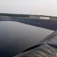 China HDPE Smooth Geomembrane 1mm Fish Pond Liner for Artificial Lake Waterproofing for sale