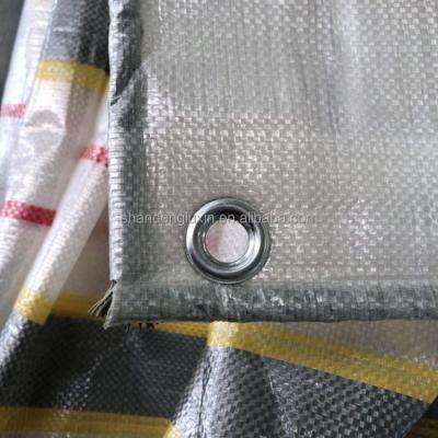 China Waterproof PE Tarpaulin Cover 2-12m Width 60-250gsm for Outdoor Industrial Use for sale