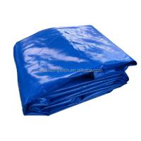China UV Resistant Stripe PE Tarpaulin 6x8m Waterproof Heavy Duty Cover for Outdoor Protection for sale