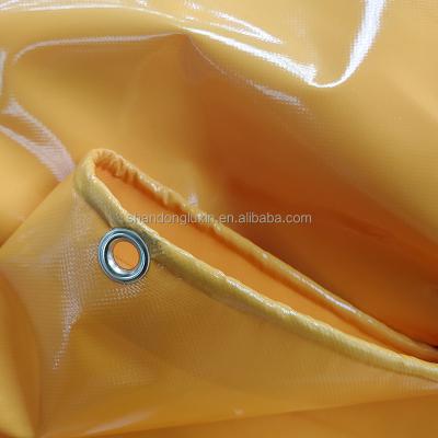 China Heavy Duty PVC Tarpaulin 280-960gsm Waterproof UV Resistant Truck Car Boat Cover Roll for sale