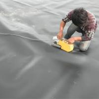 China HDPE Geomembrane 0.2mm-2.8mm Fish Pond Dam Liner Anti-Seepage Waterproof for sale