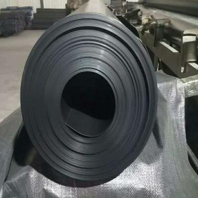 China Black HDPE Geomembrane 1mm 2mm for Pond Liner Landfill and Biodigester for sale