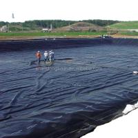 China HDPE EVA Smooth Geomembrane 1mm 1.5mm Waterproof Liner for Rooftop Gardens for sale