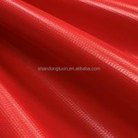 China UV Treated PVC Tarpaulin Striped Awning Fabric Heavy Duty 280-960gsm for sale