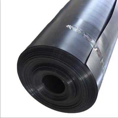 China Black Double Smooth HDPE Geomembrane 0.5mm for Pond Lake Dam Liner for sale