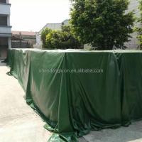 China Waterproof PVC Coated Tarpaulin Finished Sheets 280-960gsm for Truck and Lorry Covers for sale
