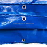 China Blue PE Tarpaulin 2-11m Width Rainproof Moisture-Proof Outdoor Cover Heavy Duty for sale