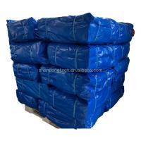 China Blue PE Tarpaulin 2-11m Width Rainproof Moisture-Proof Outdoor Cover Heavy Duty for sale