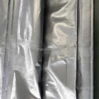 China PE Polyethylene Tarpaulin 6x8m Waterproof Roof Covering Heavy Duty UV Resistant for sale