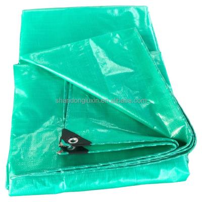 China UV Resistant Woven Polyethylene Tarpaulin 100-200gsm Waterproof Heavy Duty Cover 3x4m 4x6m for sale