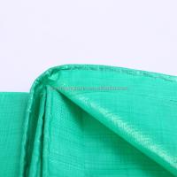 China UV Protected Poly Tarp Stripe Style 6x6 to 16x16 Density for Agriculture and Industrial Cover for sale