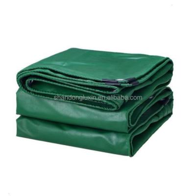 China Waterproof PVC Tarpaulin Roll 280-960gsm Heavy Duty for Truck Construction for sale