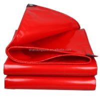 China Heavy Duty PVC Tarpaulin 500D-1500D Waterproof Anti UV for Outdoor Construction for sale
