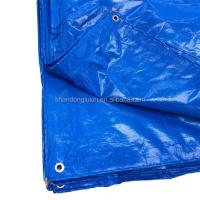 China Waterproof PE Tarpaulin 8x8-14x14 Density Heavy Duty Sun Resistant Cover 3x4m for sale