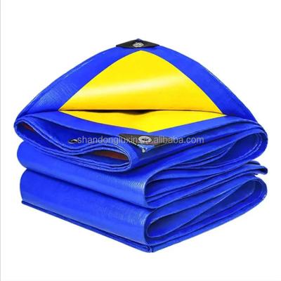 China Medium Weight PE Tarpaulin Waterproof Sun Resistant 120-240 gsm for Outdoor Umbrellas for sale