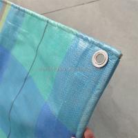 China Lightweight PE Tarpaulin Waterproof Tear Resistant HDPE 6x6 to 16x16 Density 50-300gsm for sale