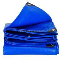 China Heavy Duty Waterproof PE Tarpaulin 6x6 to 16x16 Density 50-300gsm for Truck Boat Cover for sale