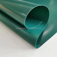 China Heavy Duty PVC Tarpaulin Truck Cover 500gsm Waterproof Tarp for Cargo Protection for sale