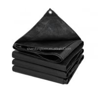 China Industrial PE Poly Tarpaulin 2m-100m Width Waterproof Tear-Resistant HDPE Woven Cover for sale
