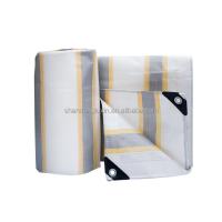 China HDPE Weaving and LDPE Lamination Poly Tarps for Rainproof Outdoor Protection for sale