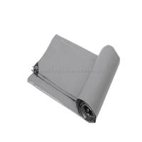 China UV Resistant Silver Gray PE Tarpaulin 6x8m Waterproof Heavy Duty Tarpaulin for Outdoor Cover for sale