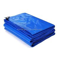 China 500D-1500D Yarn Count PE Coated Canvas Tarpaulin with UV Protection for Heavy Duty Outdoor Use for sale