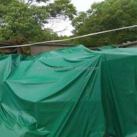 China PE Coated Tarpaulin Sheet UV Protection 50-300gsm HDPE Woven Waterproof Roll for sale