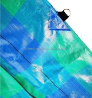 China LDPE Coated HDPE Tarpaulin Covers 50-300gsm Waterproof UV Resistant for Industrial Outdoor Protection for sale